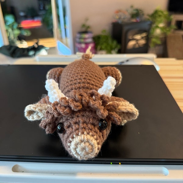 2in1 Sleepy Cows | PDF Crochet Amigurumi Pattern | Highland Cow ...