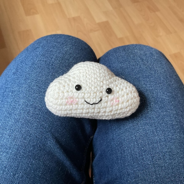 Crochet Cloud Pet Keychain Pattern, Easy DIY (PDF Download) - Etsy