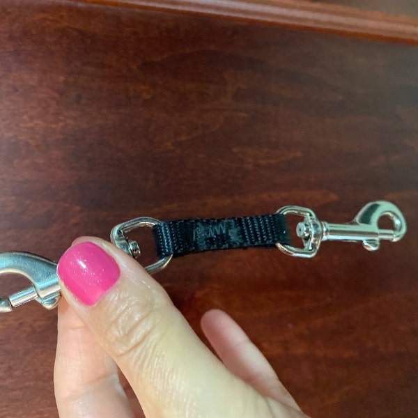 Harness to Collar Safety Clip, 3 Widths, 25+ Colors, Safeties, Backup ...