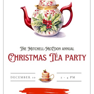 Valentine Tea Party Clip Art. Heart & Flowers Tea Cup Bundle. Love Tea ...