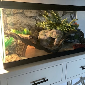 Silver Medley Rock / HD Stone Aquarium Background Rocky Fish Tank ...