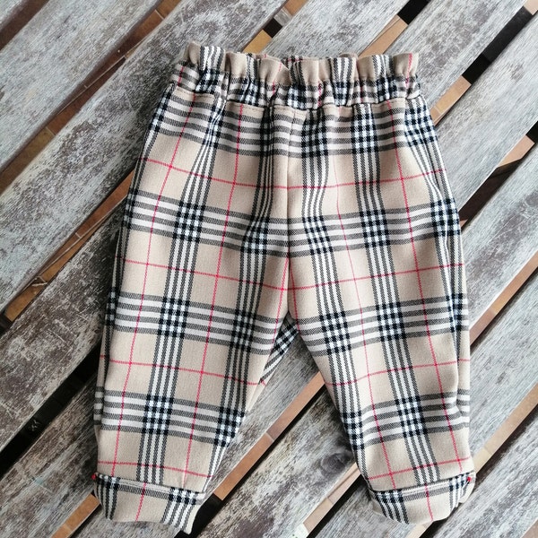 Baby Trousers Pants Sewing Pattern – Paper Bag High Waist – PDF Instant ...