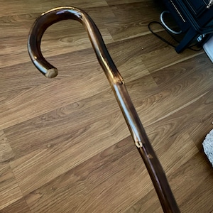 Brand New Wooden Right Handed Moulded Derby Handle Walking Stick Cane ...