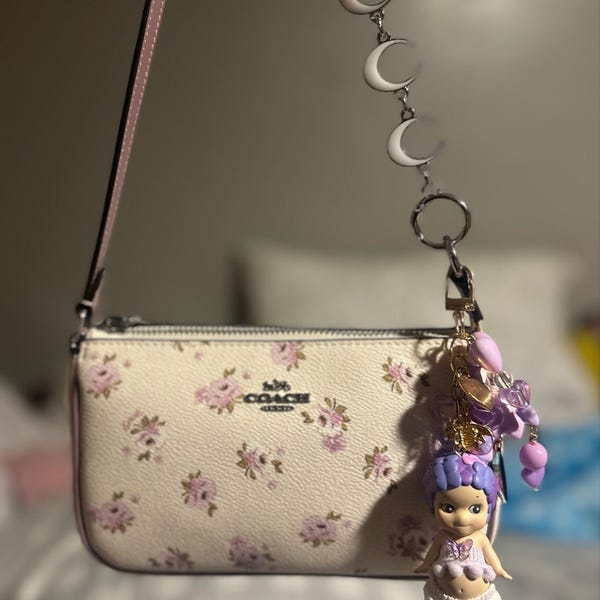 Acrylic Cherry Bag Charm and Keychain - Etsy