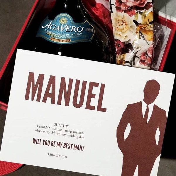 Best Man Card, Will You Be My Best Man Card, Best Man Proposal, Best ...