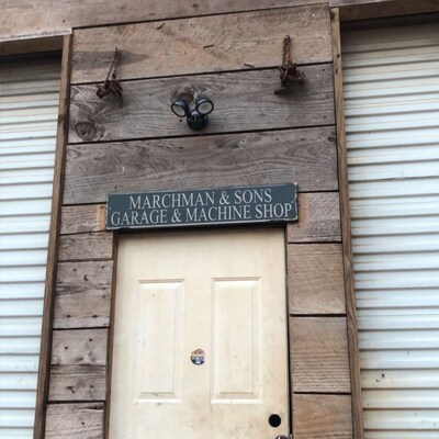 Machine Shop Sign, Custom Shop Sign, Custom Garage Sign, Garage Sign ...