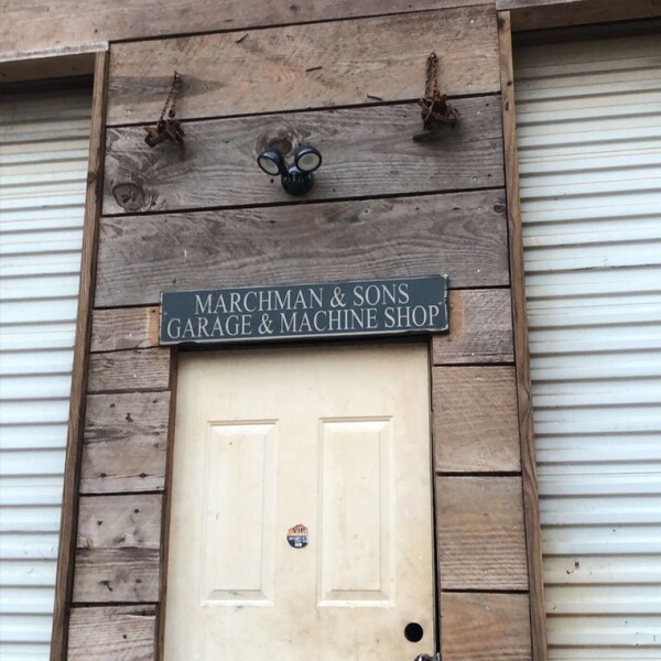 Machine Shop Sign, Custom Shop Sign, Custom Garage Sign, Garage Sign ...