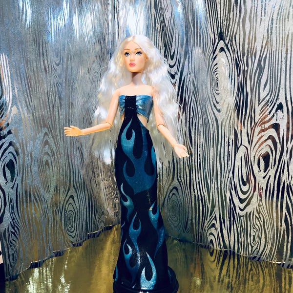 Dress for 9” Fashion Doll - Etsy