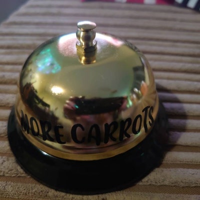 Personalised Ring for Service Bell, Fun Gift ,desk Bell , Customized ...