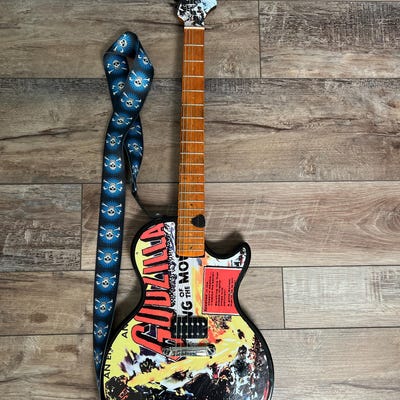 Guitar Skin Axe Wrap Re-skin Bass Reface DIY Monsters of '66 1337 - Etsy