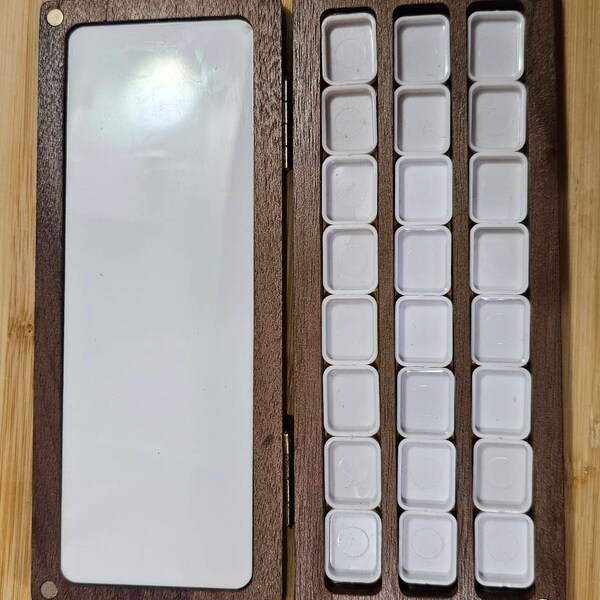 Paint Palette Set, Mini Paint Box, Portable Artist Paint Palette ...