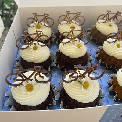 12 Treble Clef Cupcake Toppers acrylic - Etsy