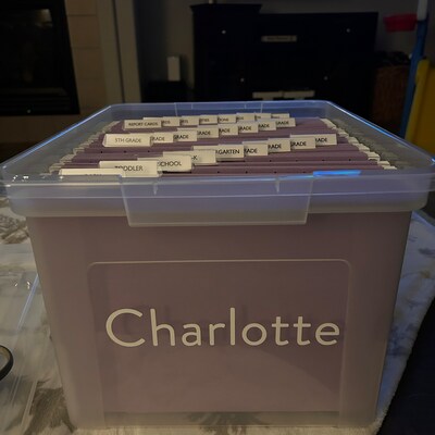 File Tabs for Home Documents Home Files, File Organization, Paper ...