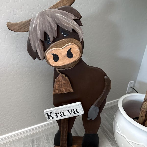 Heffer Standing Cow - Etsy