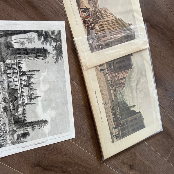 Antique French Print, Fourrures From 1922 ,french Vintage Animal Print ...