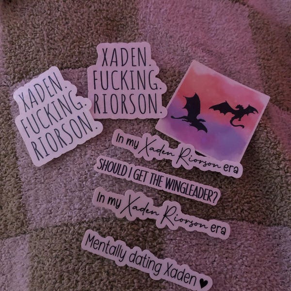 Xaden F Riorson Sticker 2in - Etsy