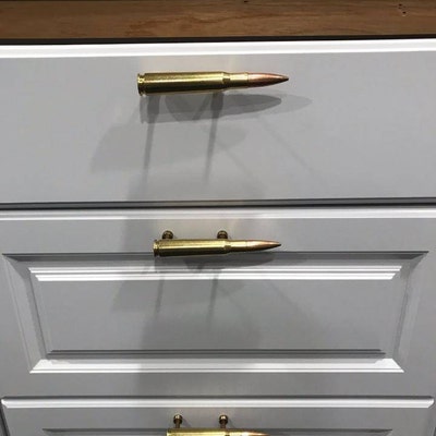 50 Calibur BMG Bullet Drawer Pull / Cabinet Door Handle - Etsy