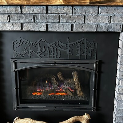 Forest Scene Landscape Metal Wall Art - Etsy