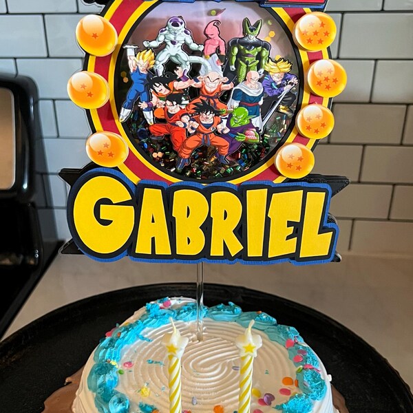 Godzilla Cake Topper, Personalized Godzilla Birthday Cake Topper ...