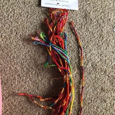 Natural Hemp Hair Wraps 4pk - Etsy