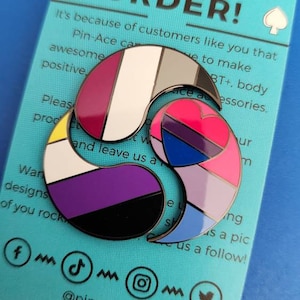 Progress Pride Bar Pin Subtle LGBT Accessory Minimalist Enamel - Etsy