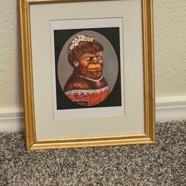 Sassy Squatch Print Bigfoot Big Foot Sasquatch Giclee - Etsy