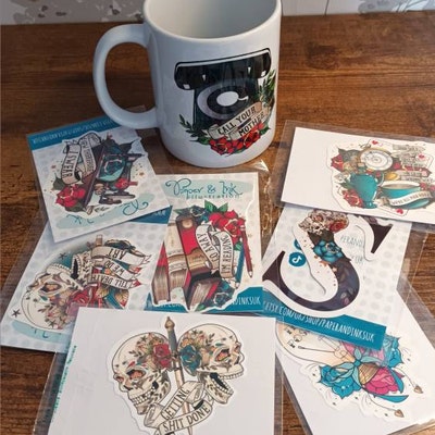 1980's Sticker Set, 80's Nostalgia Stickers, Matt Vinyl Decals, 80's ...