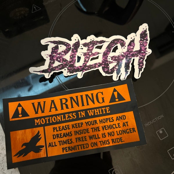 MIW Warning Sticker - Etsy