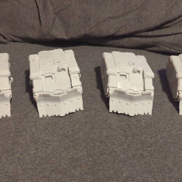 Bits Blitz Designs - Bull Civilian Transport Shuttle - 6-8mm Scale ...