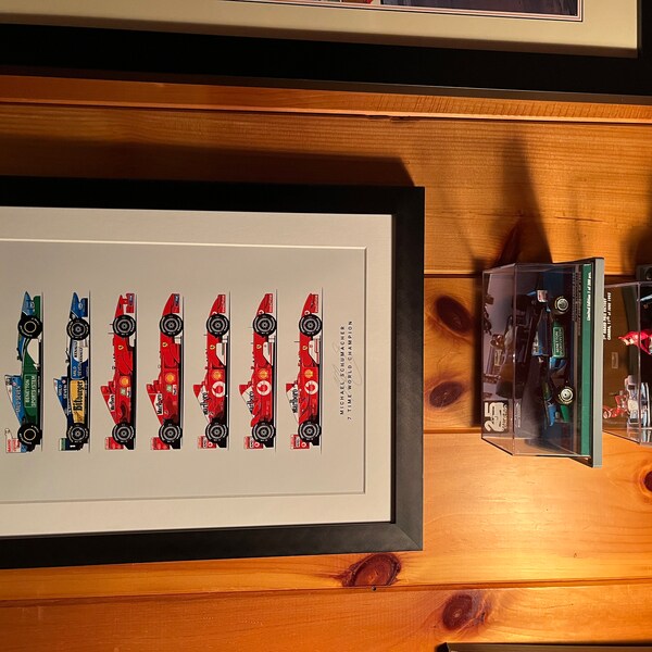 1:43 Formula 1 Diecast Car Wall Mount Display Shelf - Etsy