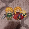 Toa Inspired Perlers (luke Fon Fabre, Tear Grants, Guy Cecil, Jade ...