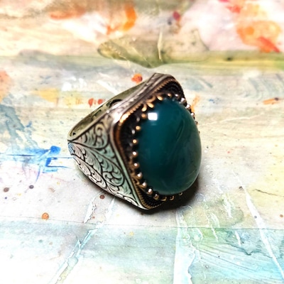 Mystical Serpent Onyx and Sterling Silver Snake Ring , Onyx Seduction ...