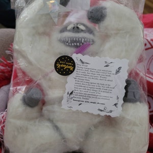 Abominable Snowman Christmas Tree Topper Personalized Yeti Custom Yeti ...