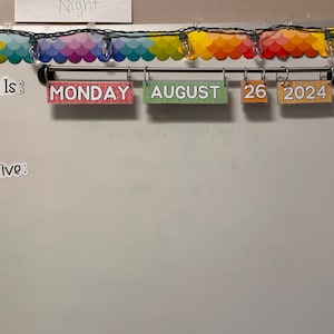 EDITABLE Rainbow Watercolor Teacher Planner, Canva Template, Teacher ...