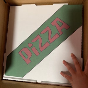 Krusty Krab Pizza Box, Full Size Costume Prop From Spongebob Pizza ...