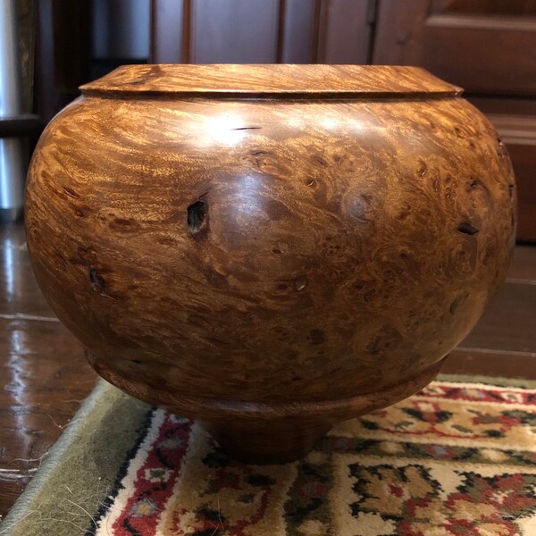 Burly English Elm Box Handmade by Sewelson - Etsy