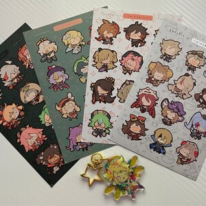 Doki Doki Literature Club 2 Acrylic Keychain Charms | Etsy