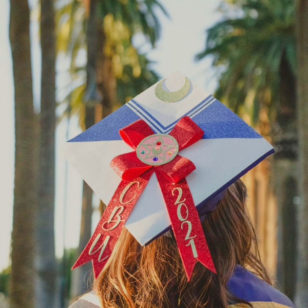 UT Austin Graduation Topper Texas Longhorn Graduation Cap Custom Made ...