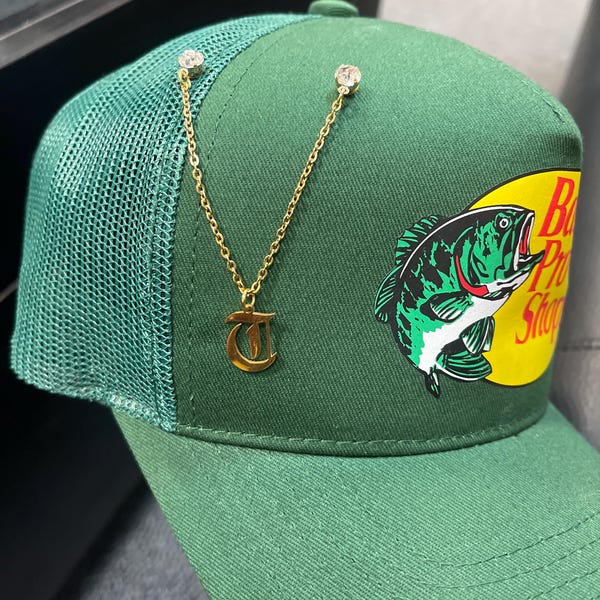 THC Old English Hat Chain Pin - Etsy