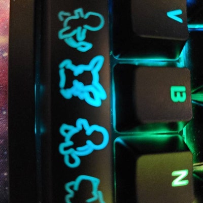 Mario Keycap Set, Artisan Keycaps, Custom Keys for Cherry MX Keyboard ...