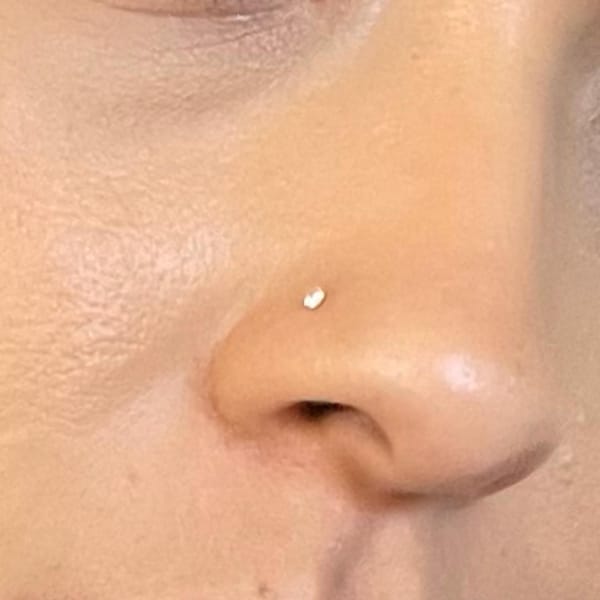 Prong Set Gold Color Implant Grade Titanium Threadless Push Pin 2mm-4mm ...