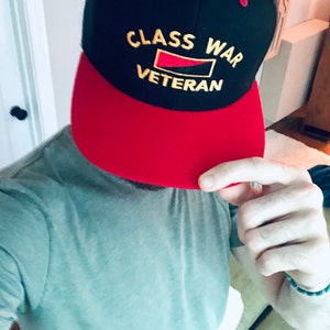 Class War Veteran Snapback Hat - Etsy