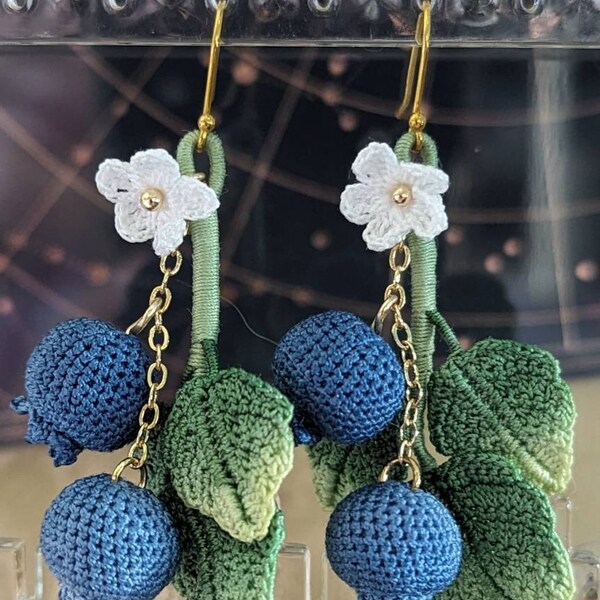 Micro Crochet Jewelry Set, Handmade Sunflower Earring, Sunflower ...