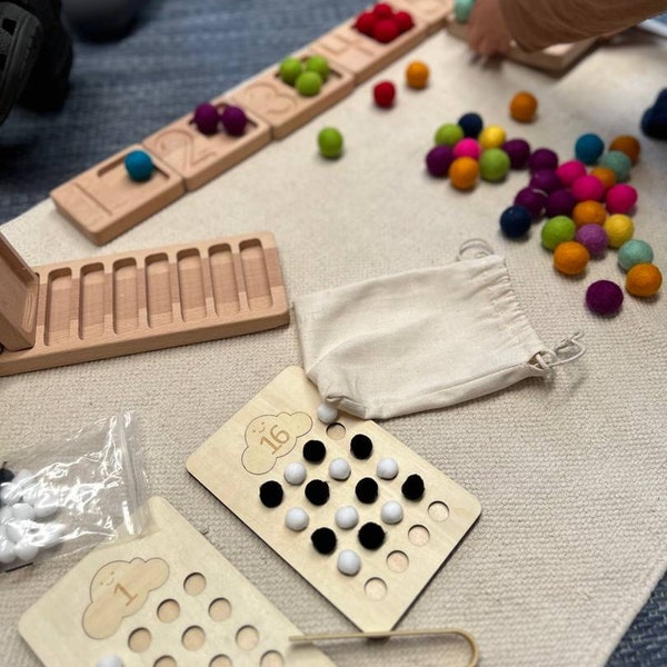 Yarn Snipping Activity -montessori Practical Life Activity - Yarn ...