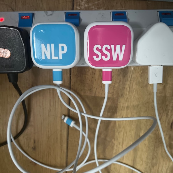 IPhone USB-C Charger Sticker Personalised Decal Set Plug STICKER ONLY ...