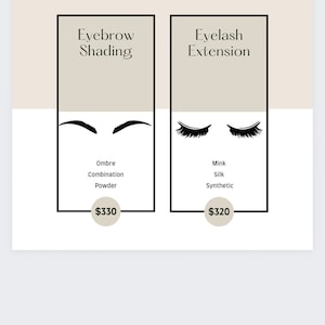 Permanent Makeup Instagram Post Pmu Instagram Template Lash - Etsy