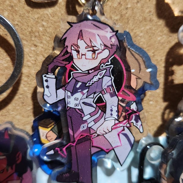 Boothill HSR Honkai Star Rail Phone Charm 1.5" Cute Chibi Epoxy Acrylic ...