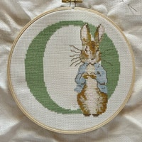 Peter Rabbit Cross Stitch PDF Pattern, Easter Bunny Cross Stitch ...