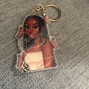 Beautiful Black Girls Keychains - Etsy Canada