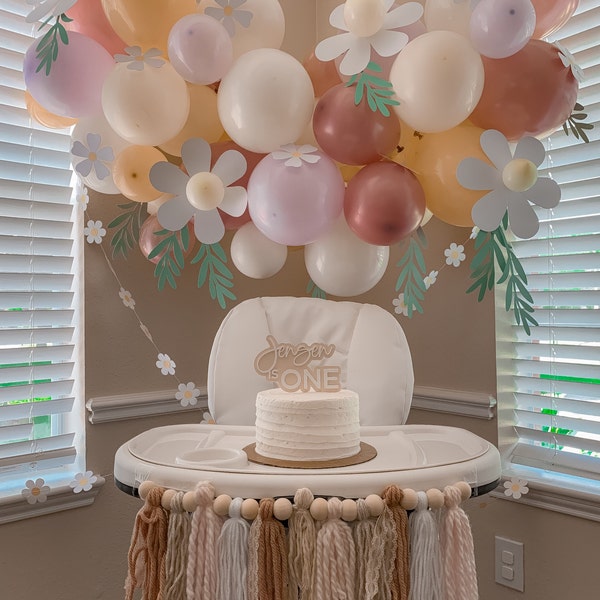 Custom Paper Daisy, Birthday Decoration, Daisy Decorations, Daisy Wall ...